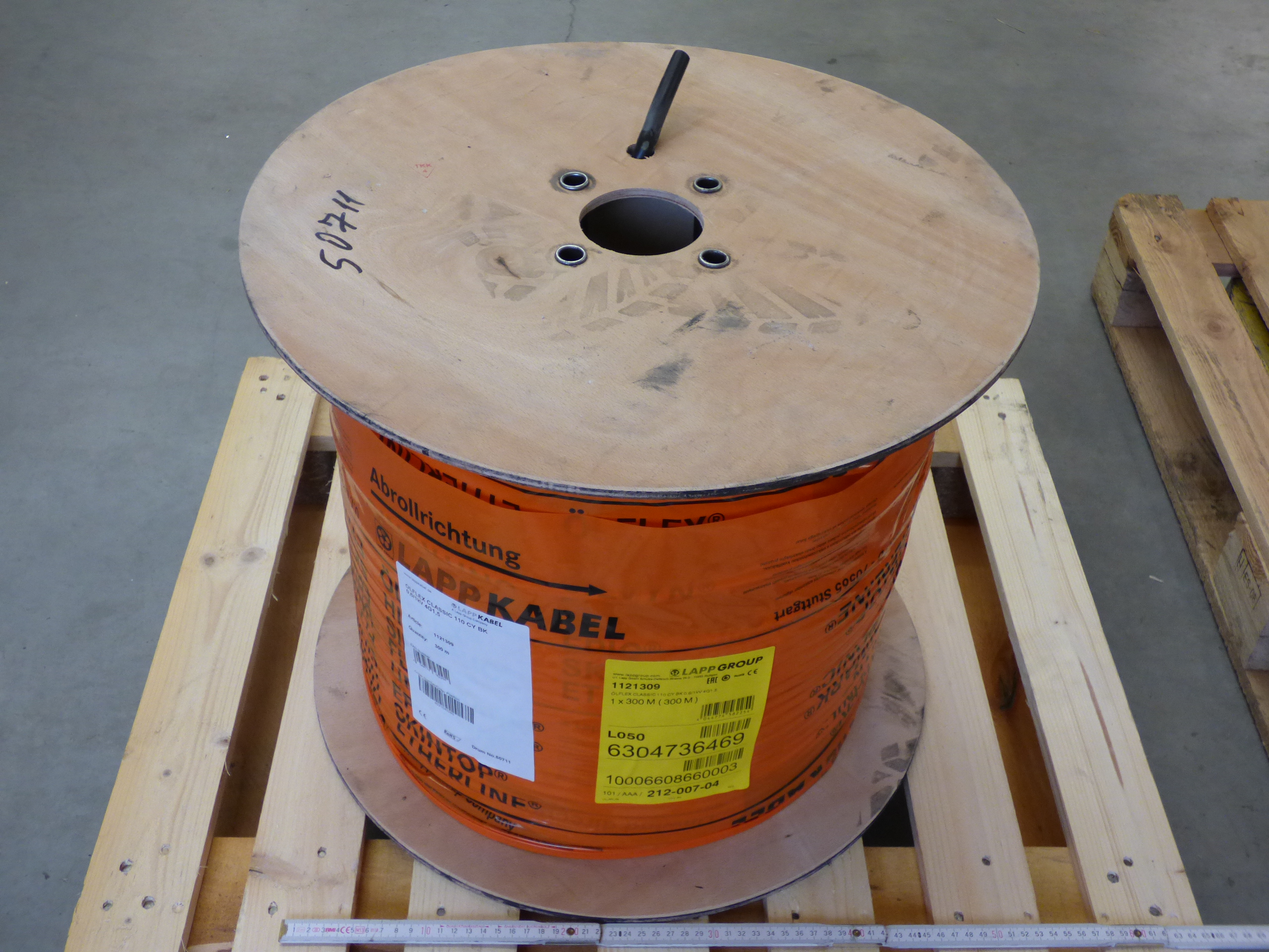 ÖLFLEX® кабель CLASSIC 110 CY Black 0,6/1kV 4 G 1,5