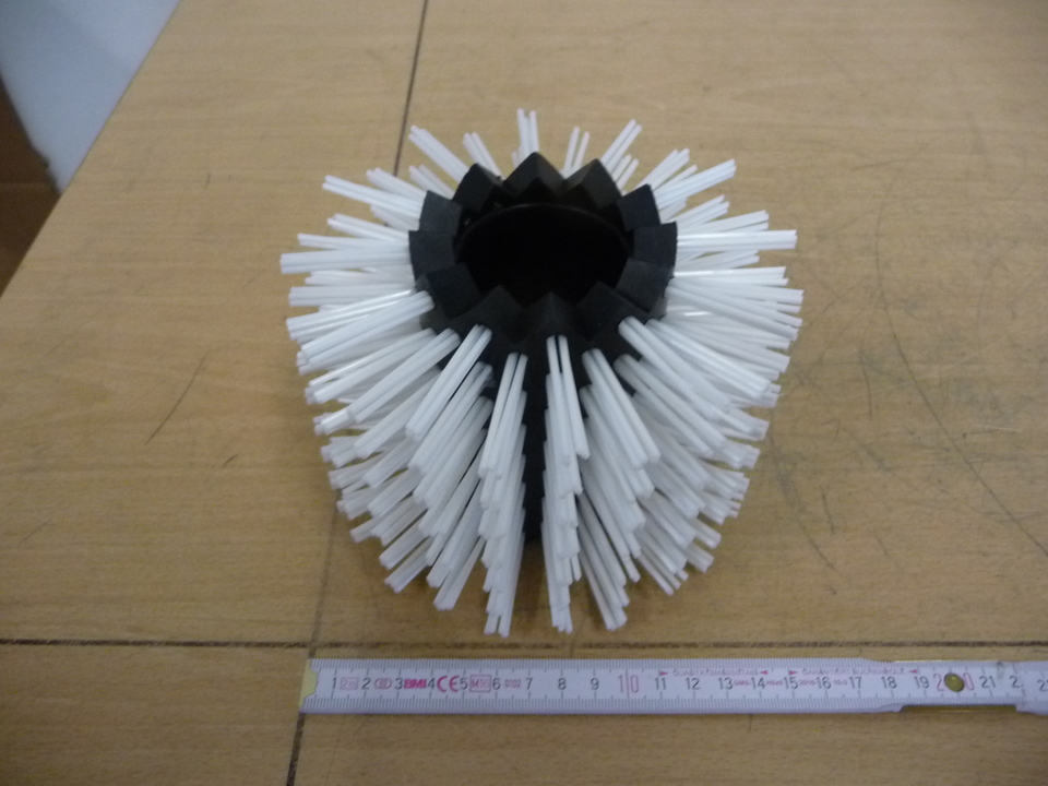 Зигзагообразная система PA6 GF15 черный, волокно: PBT прозрачный 2.00 ...